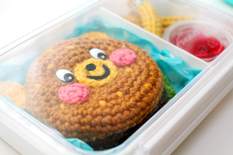 Crocheted Bento Box #4: Hambearger and Fries – Twinkie Chan Blog