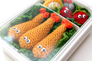 Crocheted Bento Box #2: Shrimp Tempura – Twinkie Chan Blog