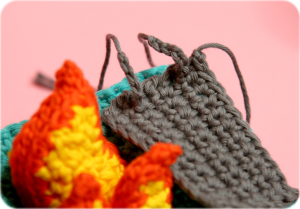 Dumpster Fire Crochet Pattern w/ 100% Soft – Twinkie Chan Blog